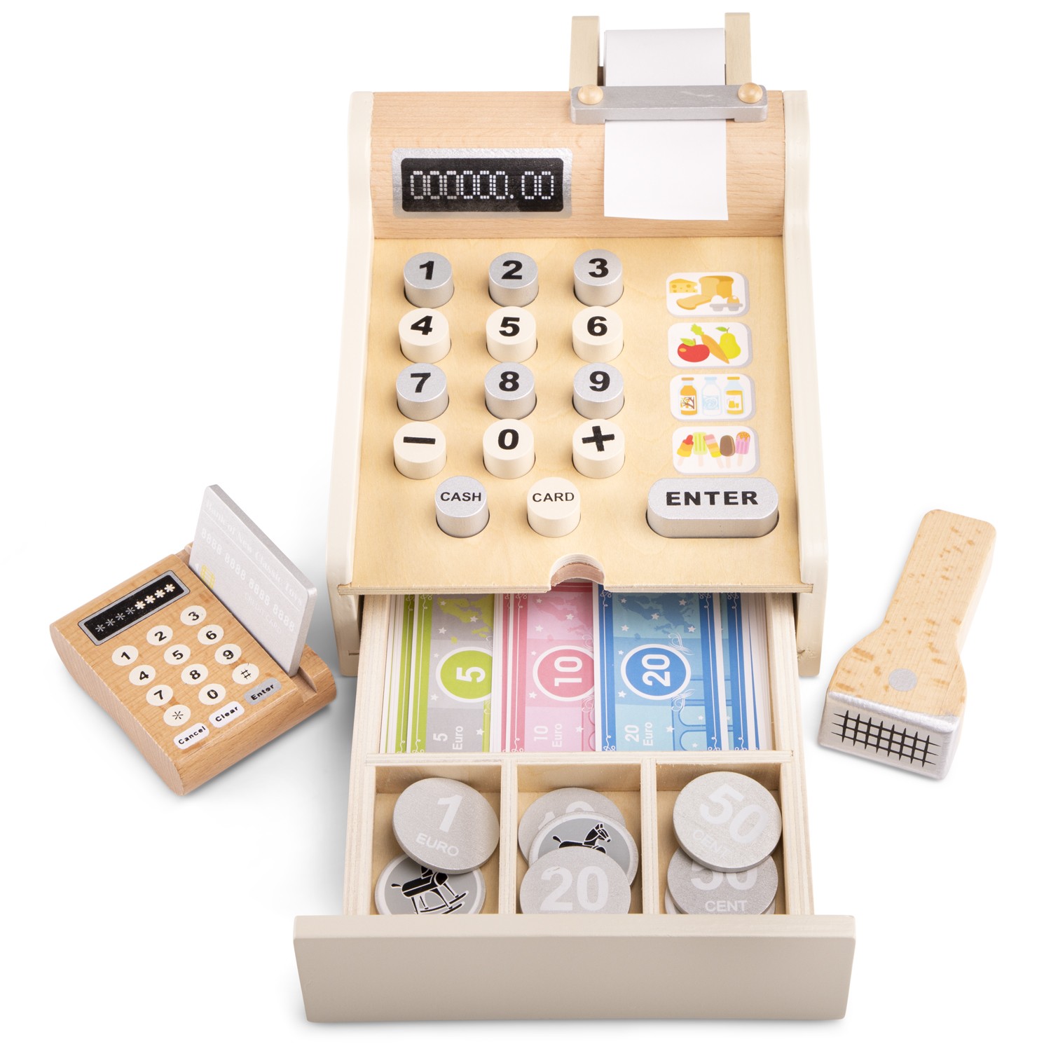Kassa set - wit | New Classic Toys