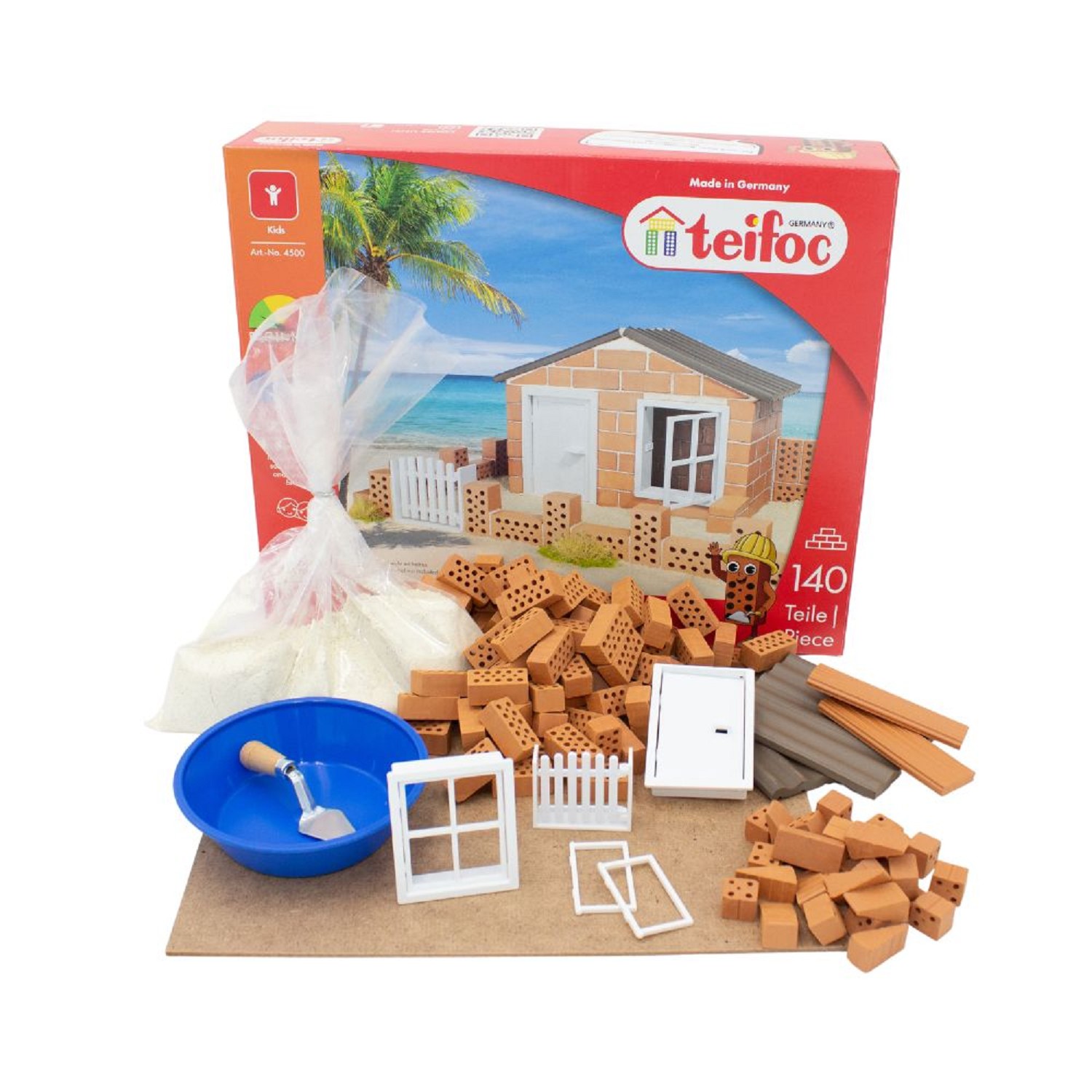 Bouwdoos - zomerhuis - 130 onderdelen | New Classic Toys