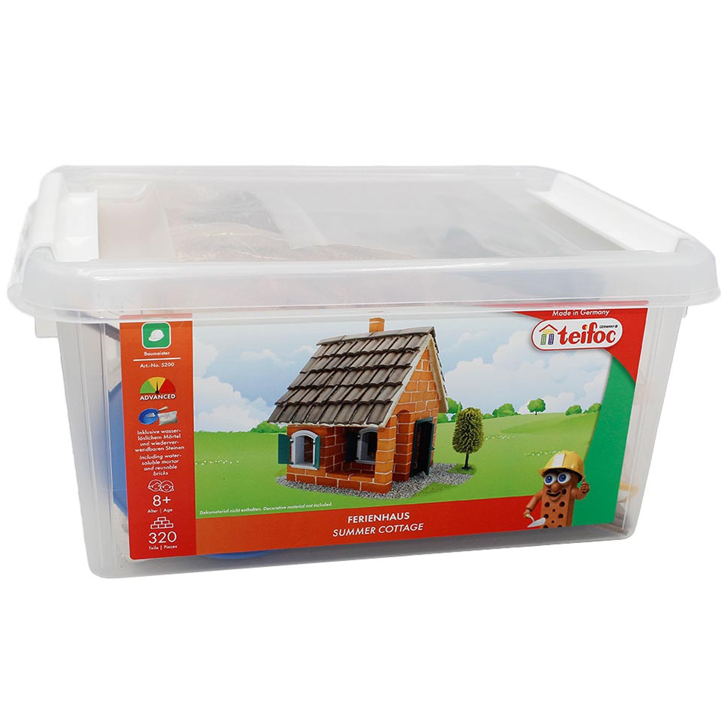 Bouwdoos - zomerhuis - 320 onderdelen | New Classic Toys