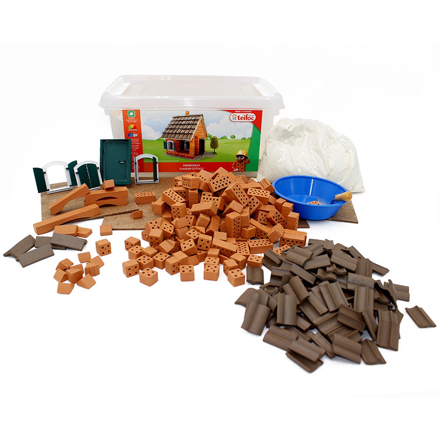 Bouwdoos - zomerhuis - 320 onderdelen | New Classic Toys