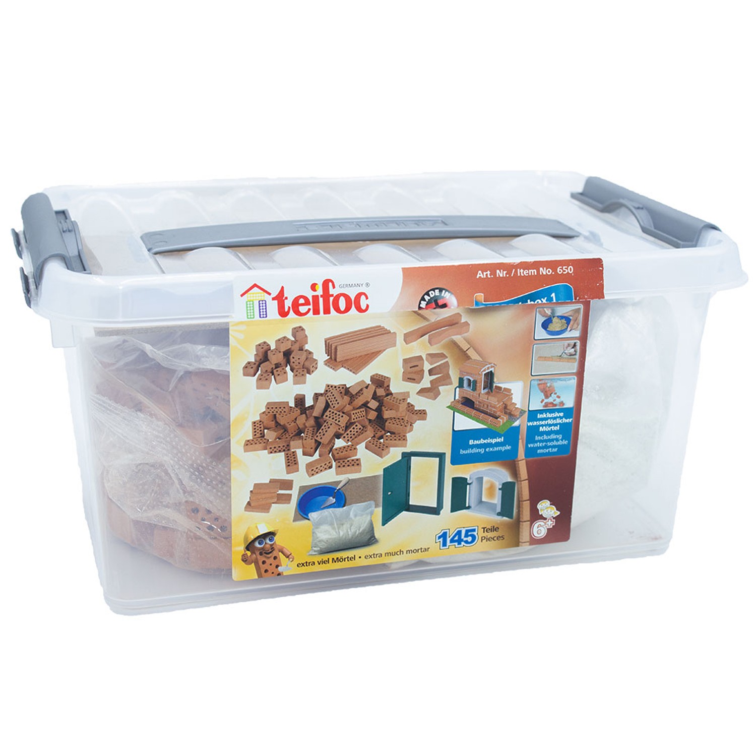 Bouwdoos - creatieve doos - 145 onderdelen | New Classic Toys